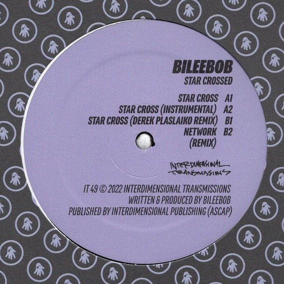 Bileebob - Star Crossed - 12" - Interdimensional Transmissions - IT 49 – ALL DAY RECORDS